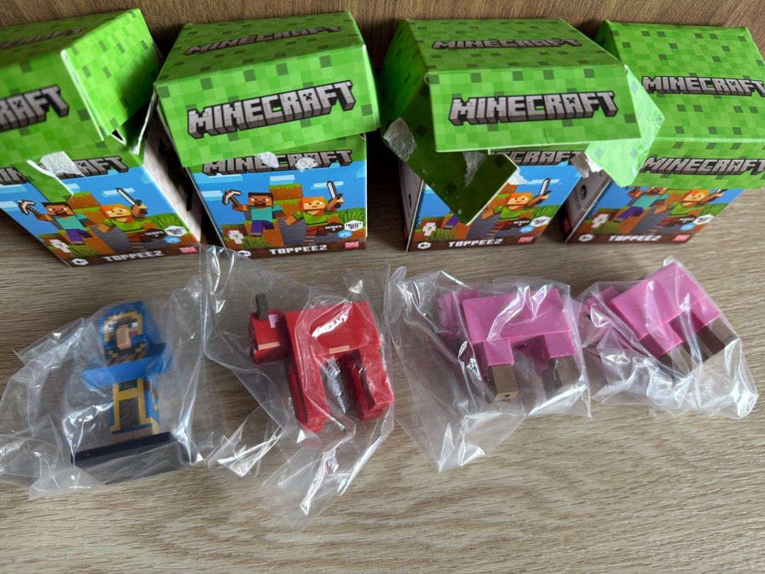 Minecraft Toppeez 2 Blind Box Figures, Hobbies & Toys, Toys & Games on ...