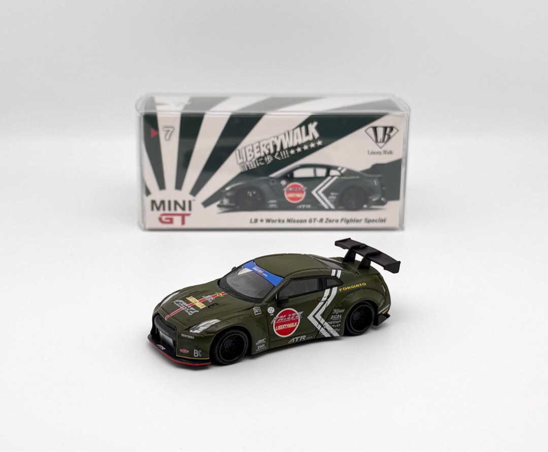 Mini GT LB Works Nissan GTR R35 Fighter Special #7, Hobbies & Toys ...