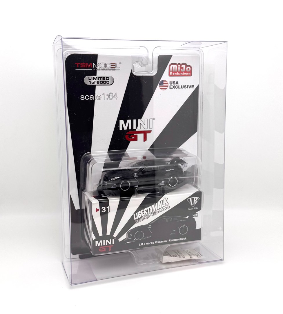 Mini GT LB Works Nissan GTR R35 Matte Black #31, Hobbies & Toys, Toys ...