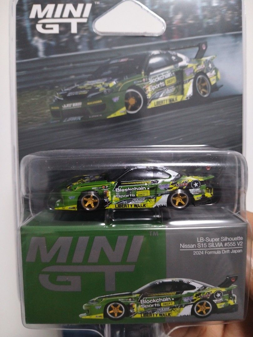 Mini GT LB-Super Silhouette Nissan S15 Silvia #555 V2, Hobbies & Toys ...