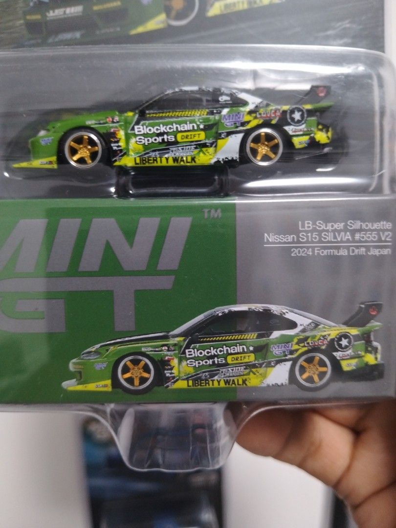 Mini GT LB-Super Silhouette Nissan S15 Silvia #555 V2, Hobbies & Toys ...