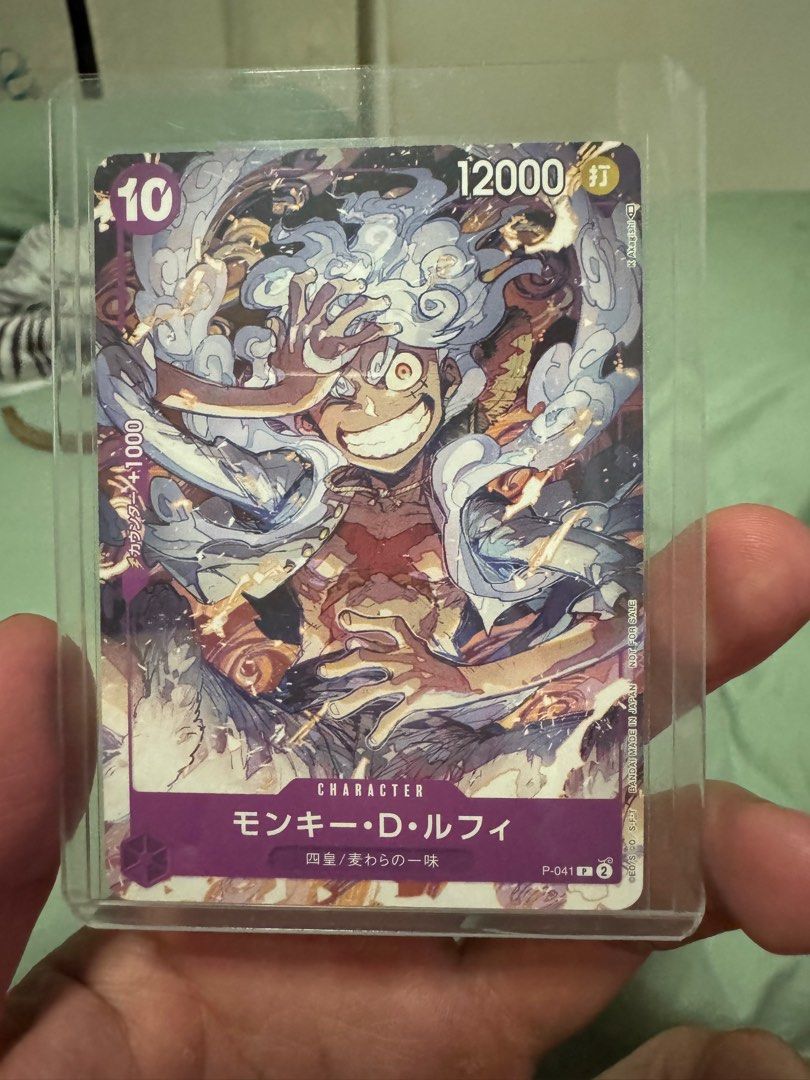 Monkey D. Luffy P-041 | One Piece Card Game TCG, Hobbies & Toys, Toys ...