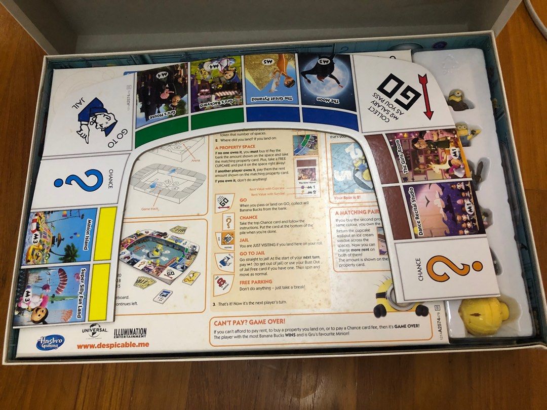 Monopoly minions edition, Hobbies & Toys, Toys & Games on Carousell