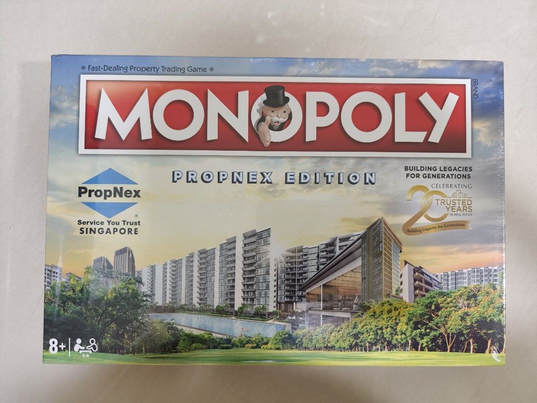 Monopoly PropNex Edition Board Game, Hobbies & Toys, Toys & Games on ...