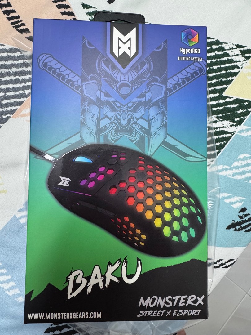 MonsterX Baku Gaming Mouse & Abaddon Keyboard Combo, Computers & Tech ...