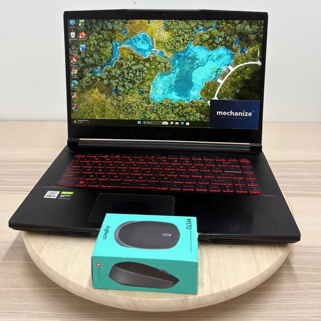 MSI Thin Gaming Laptop i5 10GEN GTX 1650, Computers & Tech, Laptops ...