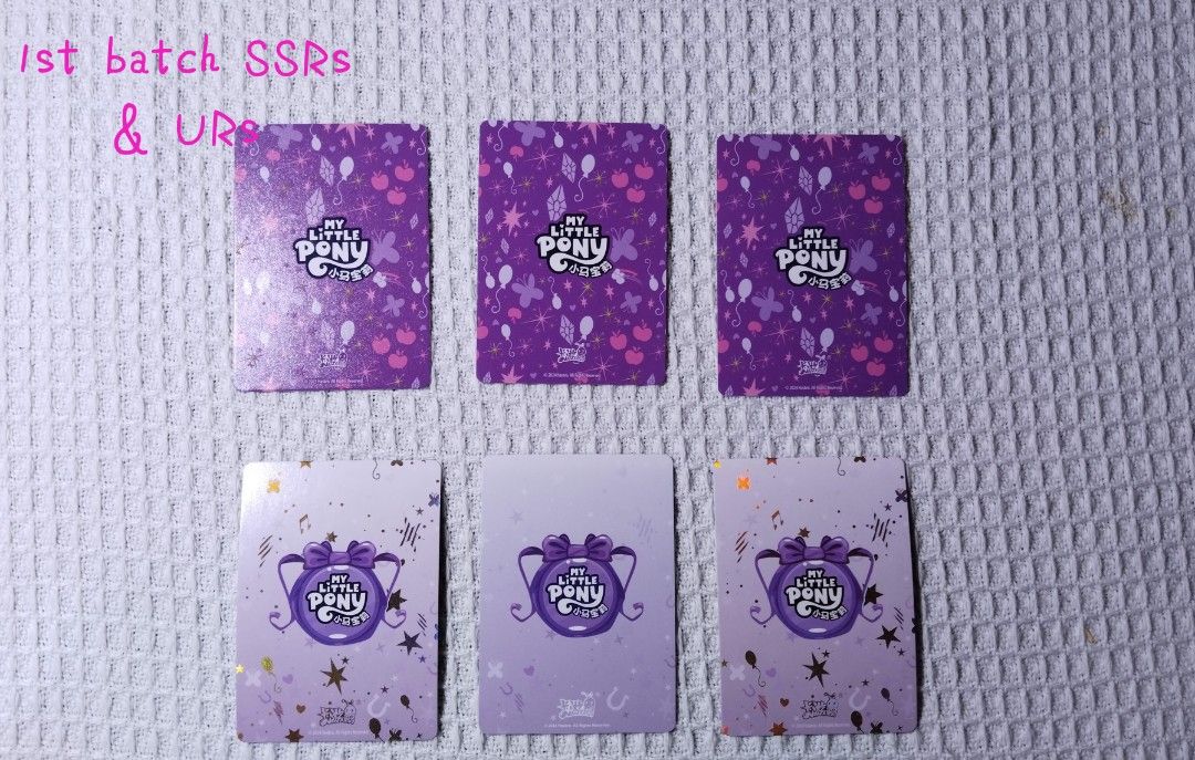 My Little Pony Trading Cards SSRs & URs, Hobbies & Toys, Toys & Games ...