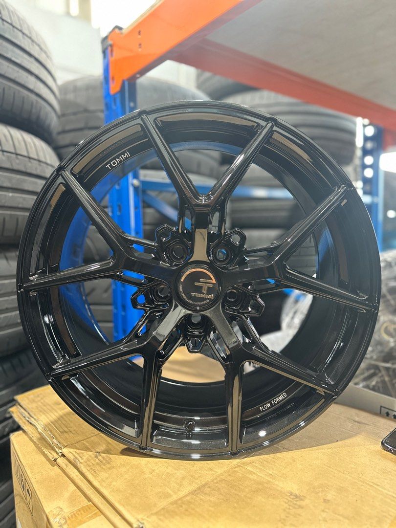 New 18 original tommi rim, Car Accessories, Tyres & Rims on Carousell