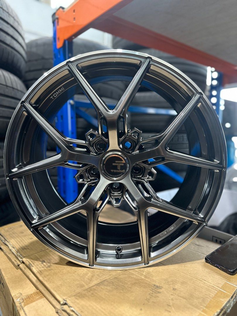 New 18 original tommi rim, Car Accessories, Tyres & Rims on Carousell