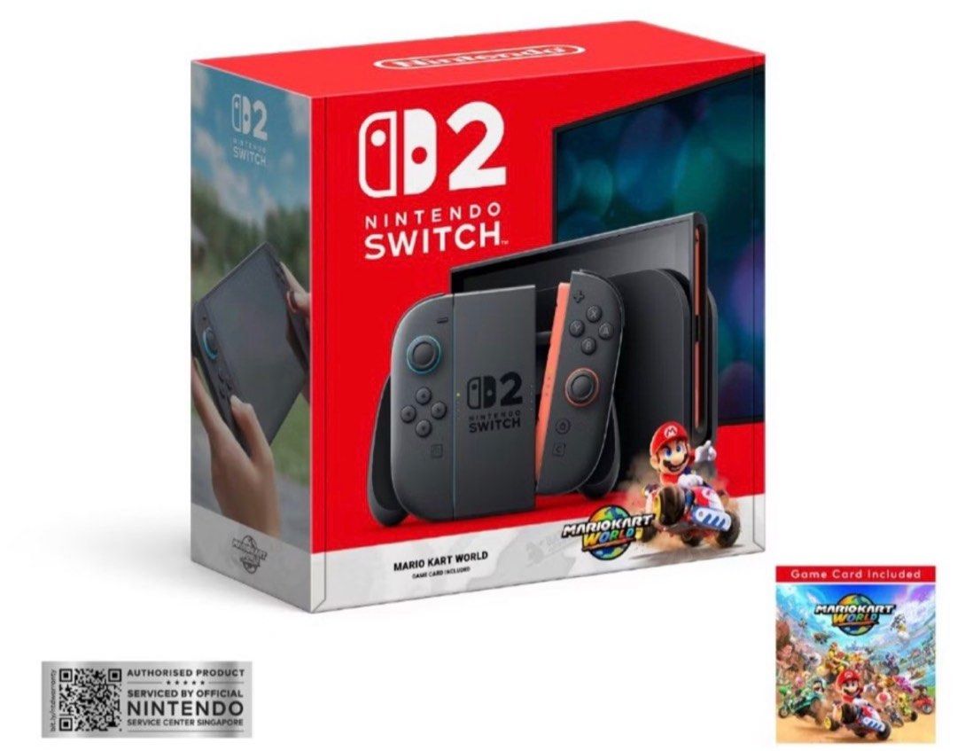 Nintendo Switch OLED Mario Kart 8 Deluxe Bundle, Video Gaming, Video ...