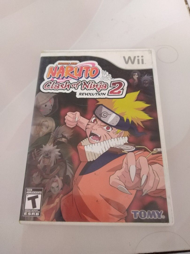 NINTENDO WII naruto clash of ninja revolution 2, Video Gaming, Video ...