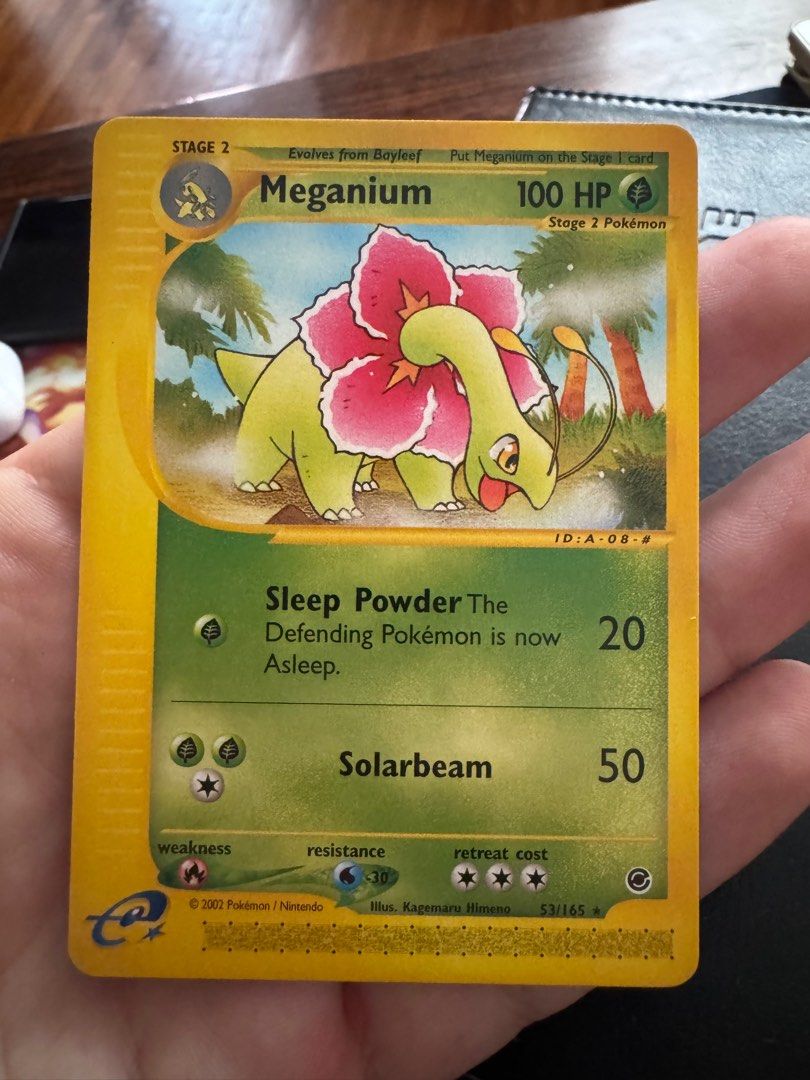 NM Meganium expedition vintage e-reader pokemon card, Hobbies & Toys ...