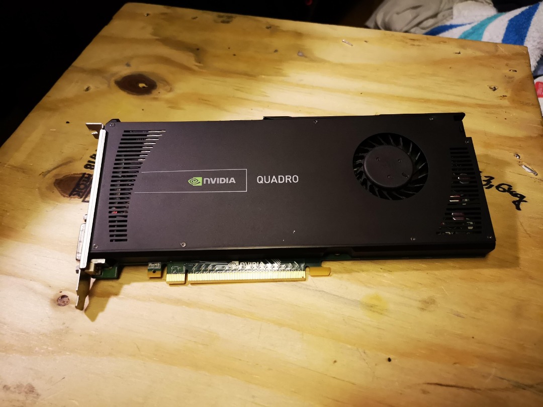 Nvidia Quadro 4000 Graphics Card, Computers & Tech, Parts & Accessories ...