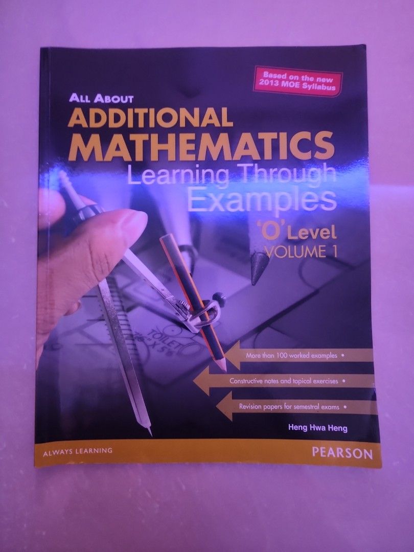 O Level A Math Learning Through Examples, Hobbies & Toys, Books ...