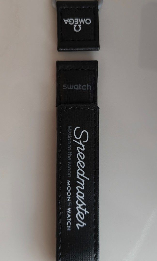 Omega x Swatch Speedmaster MoonSwatch Strap OEM, Men's Fashion, Watches ...