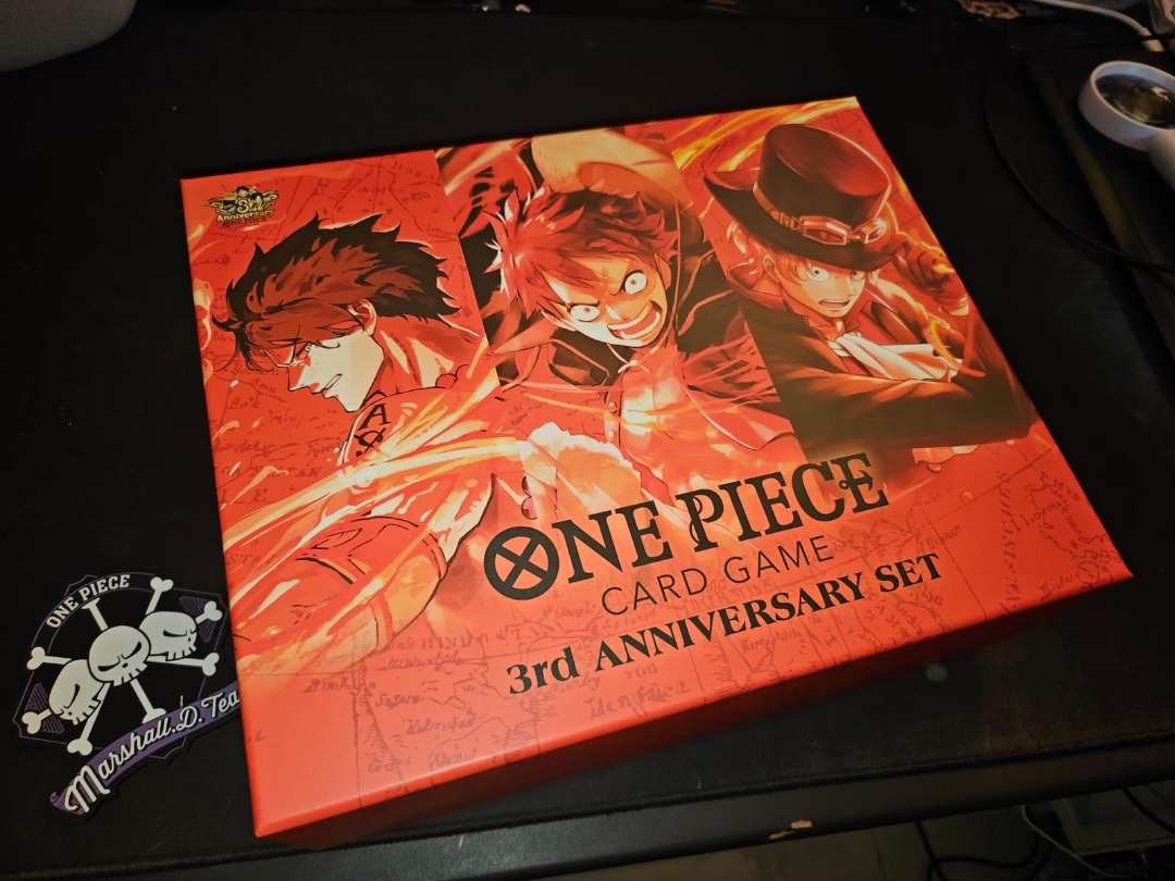 One piece 3rd anniversary set, Hobbies & Toys, Toys & Games on Carousell