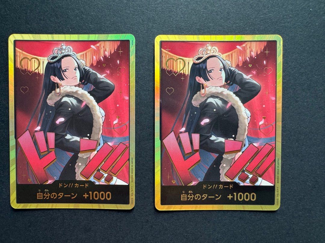 One Piece Card Game - Boa Hancock Gold Don EB03, Hobbies & Toys, Toys ...