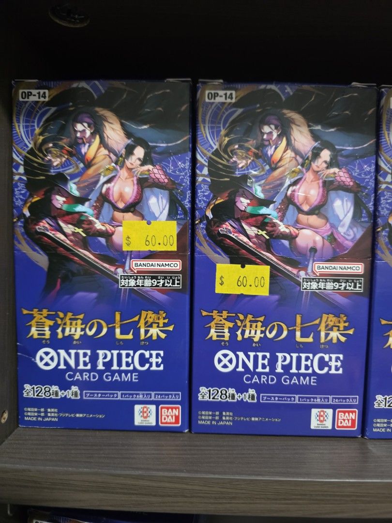 One Piece Card Game - OP-14 Booster Box, Hobbies & Toys, Toys & Games ...