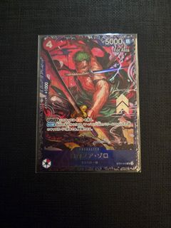 One Piece Card Game Zoro ST21-013 Flagship, Hobbies & Toys, Toys ...