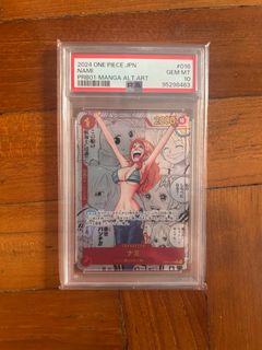 2024 One Piece Nami Manga Alt Art PSA 10, Hobbies & Toys, Toys & Games ...