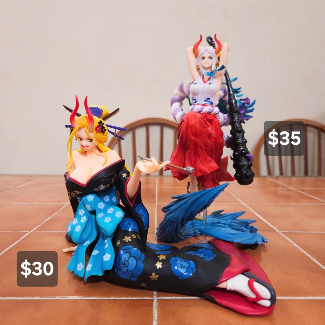 One Piece Yamato & Black Maria Ichiban Kuji EX Girls Collection Glitter ...