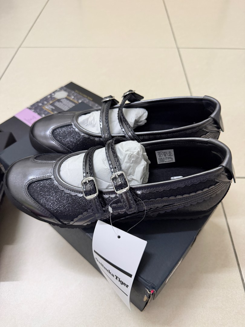 Onitsuka Tiger Mexico 66 TGRS Black/Gunmetal, Women's Fashion, Footwear ...