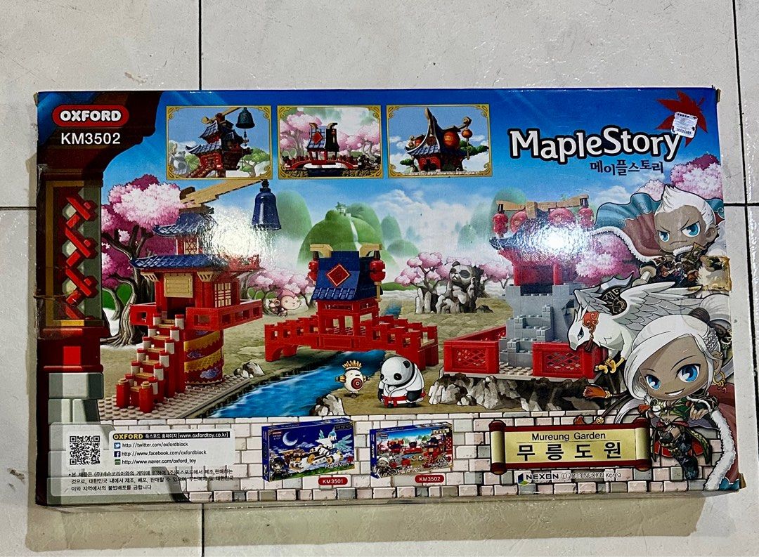 Oxford Maple Story Mureung Garden Building Blocks Set, Hobbies & Toys ...