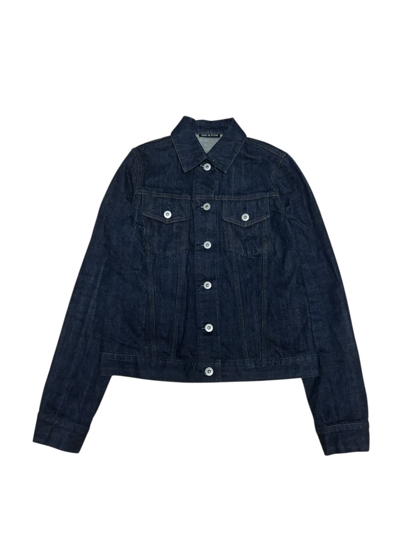 (P17)🔥POUR LA FRIME JAPAN TYPE 3 DENIM TRUCKER JACKET, Men's Fashion ...