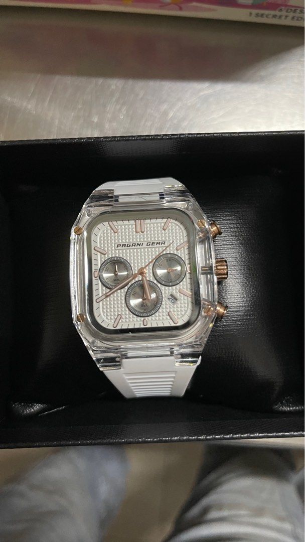 Pagani Design Gear Watch - White, Men's Fashion, Watches & Accessories ...