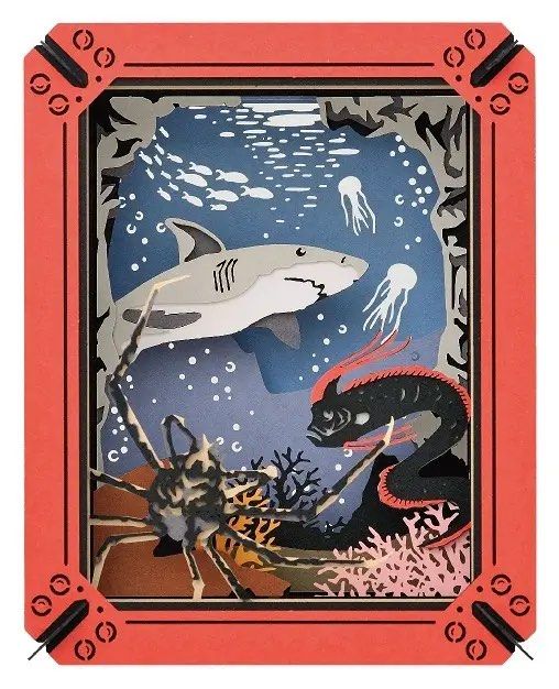 Paper Theater Display Case - Creatures of the Deep Sea, Hobbies & Toys ...