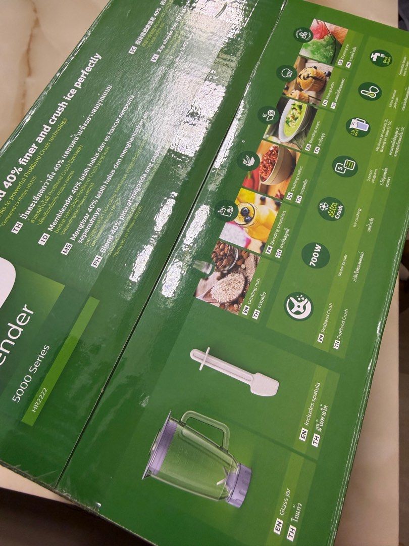 Philips HR2222 Blender, TV & Home Appliances, Kitchen Appliances ...