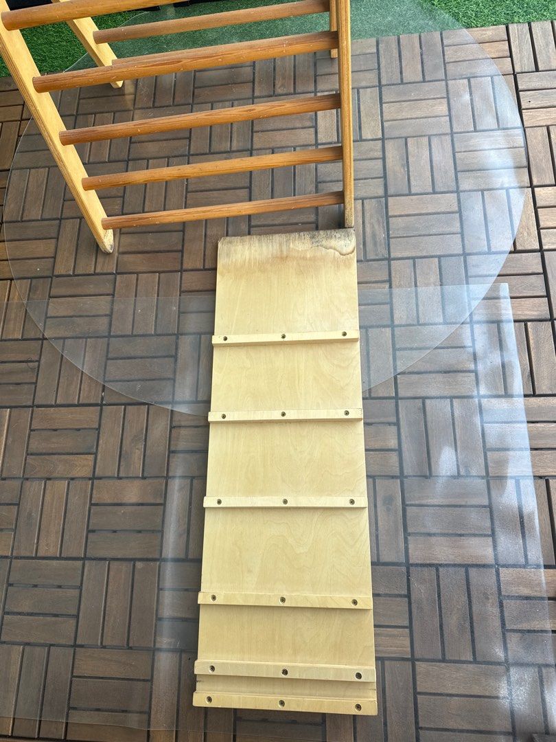 Pickler Wooden Climbing Frame with Ramp, Hobbies & Toys, Toys & Games ...