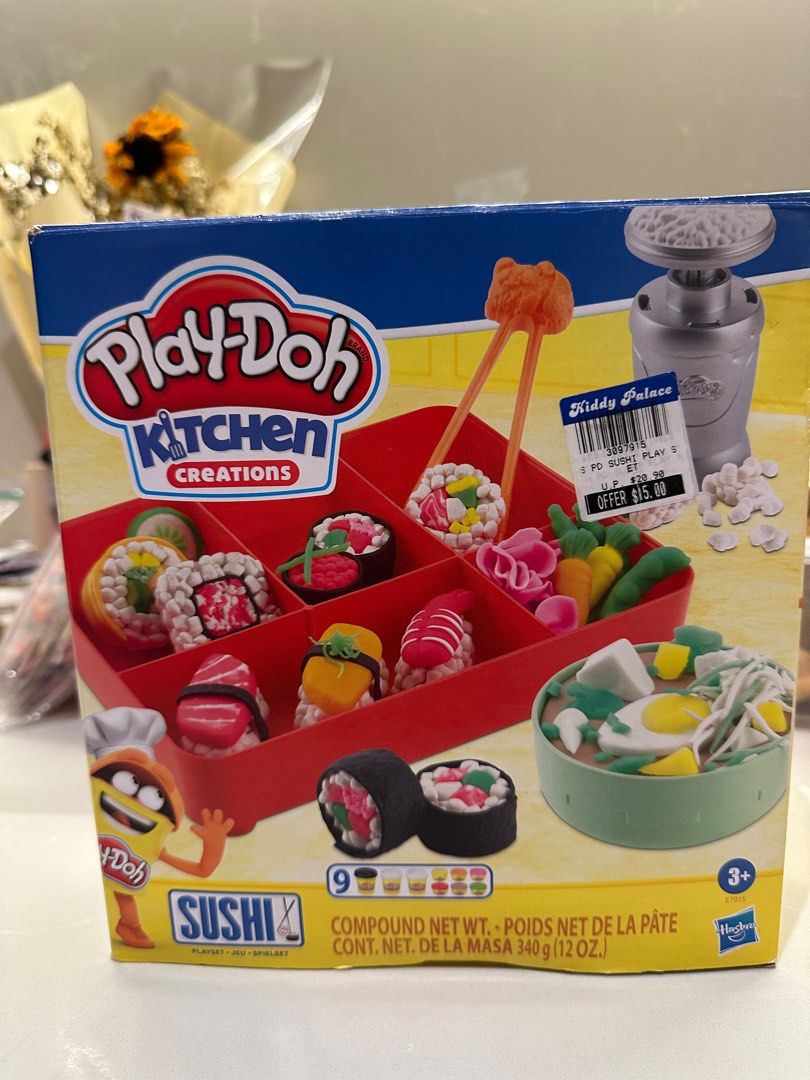 Play-Doh Kitchen Creations Sushi Playset, Hobbies & Toys, Toys & Games ...