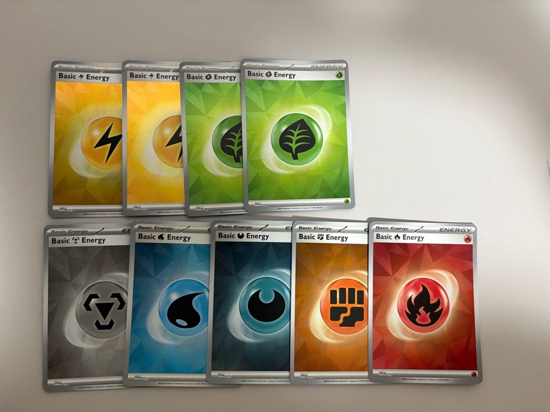 Pokemon Basic Energy Cards - Assorted, Hobbies & Toys, Toys & Games on ...