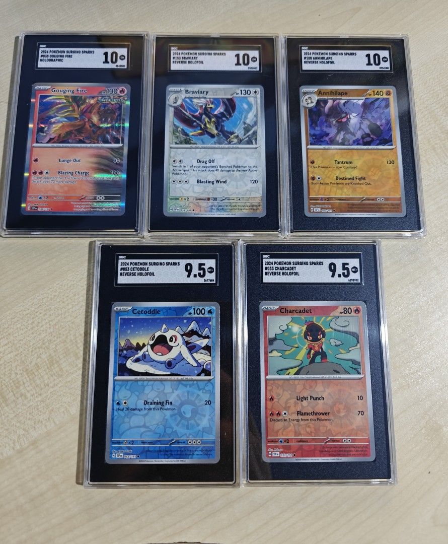 Pokemon Cards - Graded Cards - Various, Hobbies & Toys, Toys & Games on ...