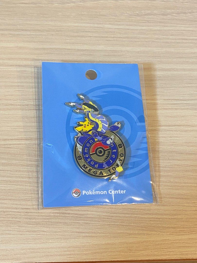 Pokemon Center Mega Tokyo Pin, Hobbies & Toys, Toys & Games on Carousell