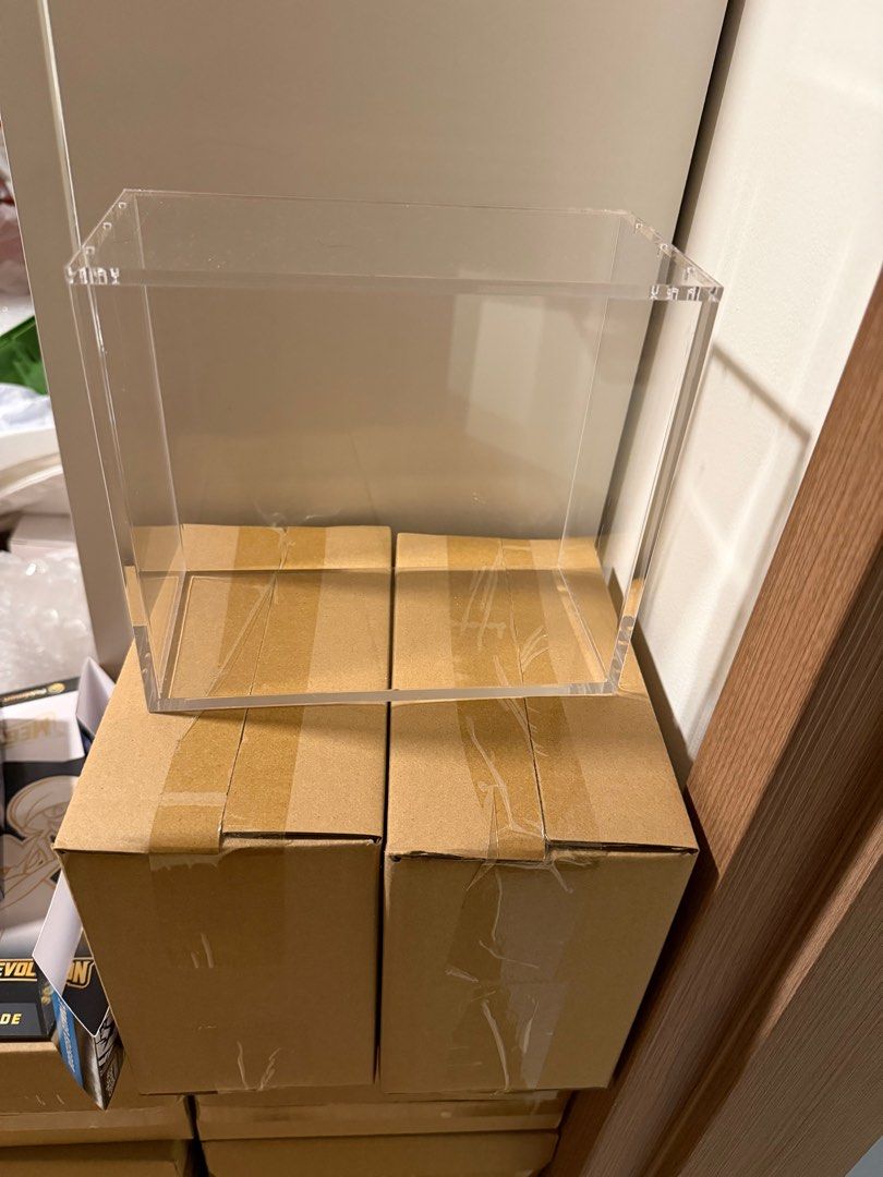 Pokemon English Elite Trainer Box ETB Acrylic Display Case, Hobbies ...