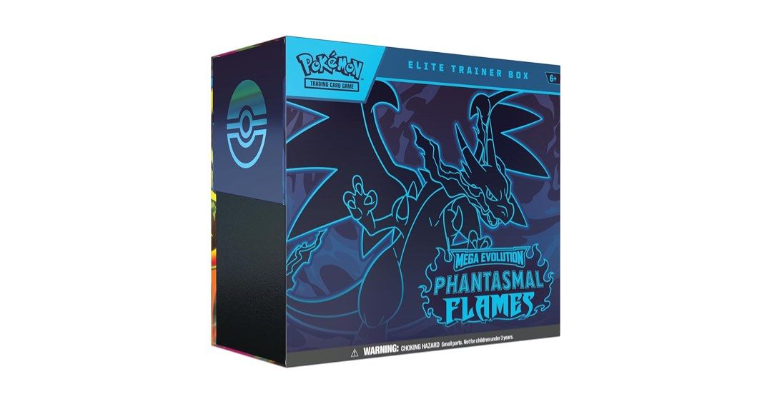 Pokemon Mega Evolution Phantasmal Flames Elite Trainer Box, Hobbies ...