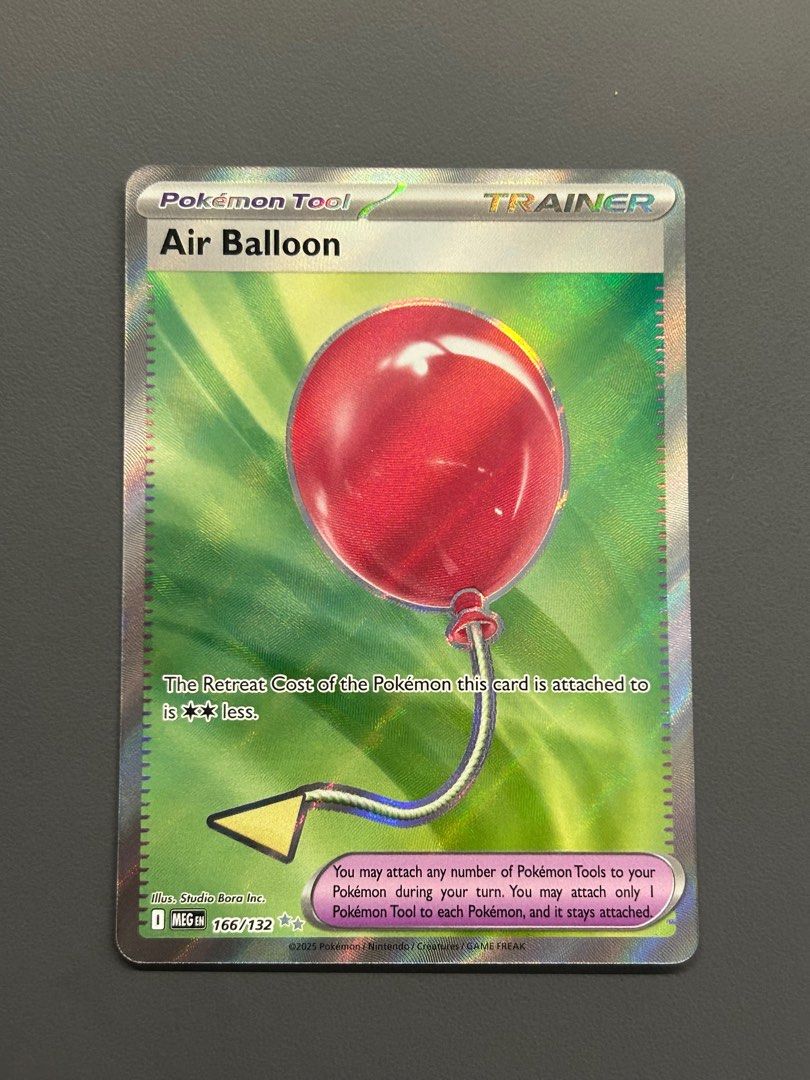 Pokemon Mega Evolutions 166/132 Air Balloon FA, Hobbies & Toys, Toys ...