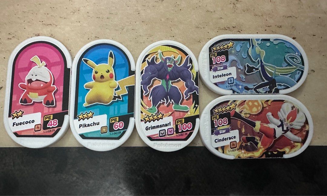 Pokemon Mezastar Card - Vers 2 & 3 (ALL), Hobbies & Toys, Toys & Games ...