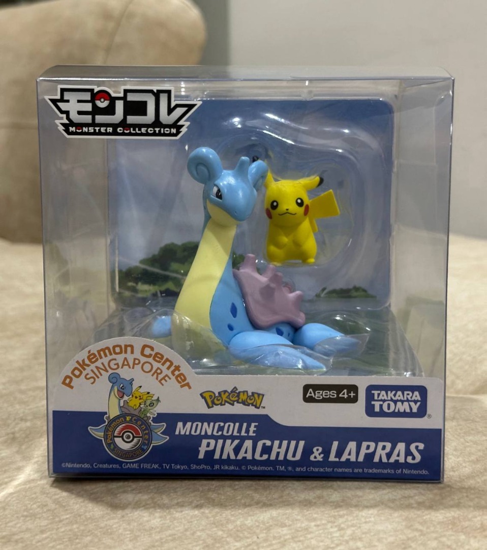 Pokemon Moncolle Pikachu & Lapras | TAKARA TOMY, Hobbies & Toys, Toys ...