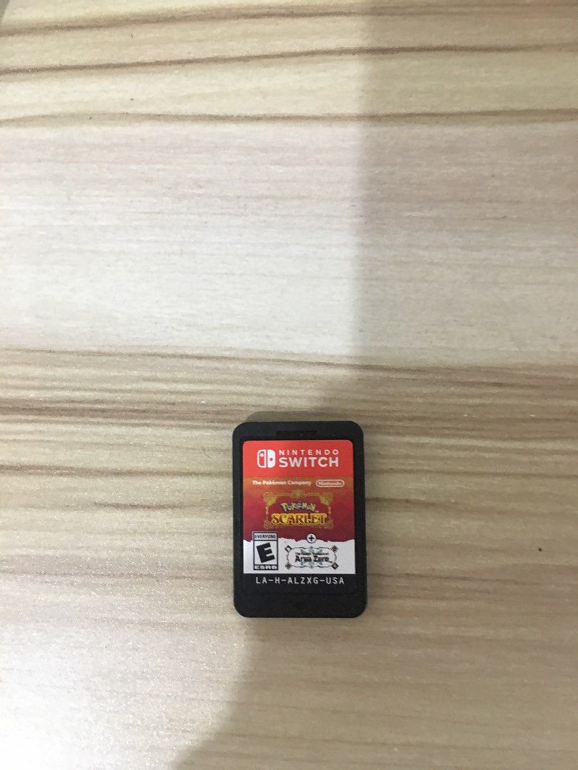 Pokemon Scarlet with DLC Area Zero, Video Gaming, Video Games, Nintendo ...