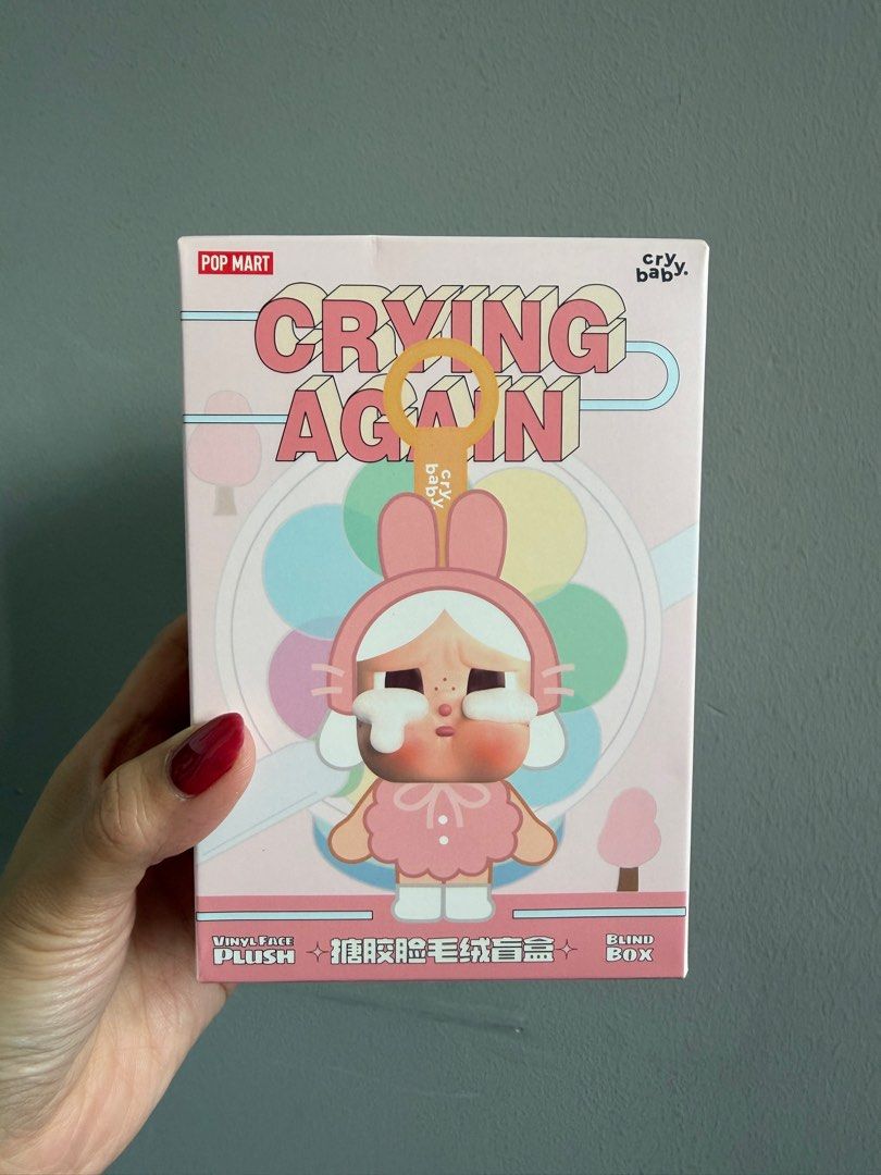 POP MART Crybaby Crying Again Blind Box, Hobbies & Toys, Toys & Games ...