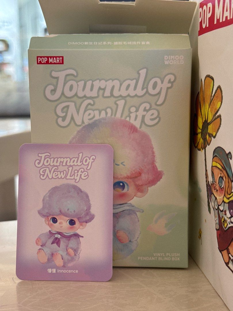 POP MART DIMOO Journal of New Life Blind Box, Hobbies & Toys, Toys ...