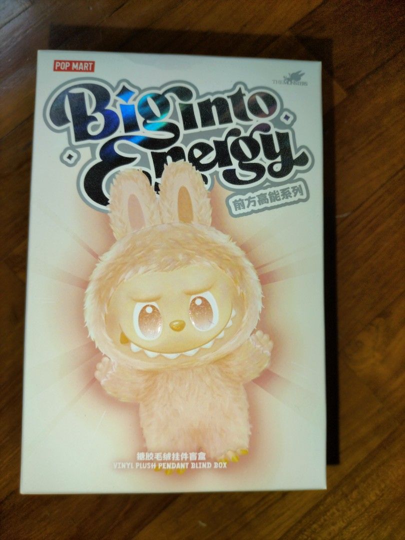 POP MART THE MONSTERS Big Into Energy Vinyl Plush Pendant Blind Box ...