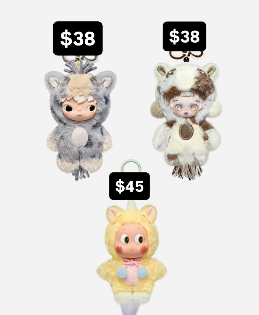 POPMART Have a good run series plush pendant, Hobbies & Toys, Toys ...