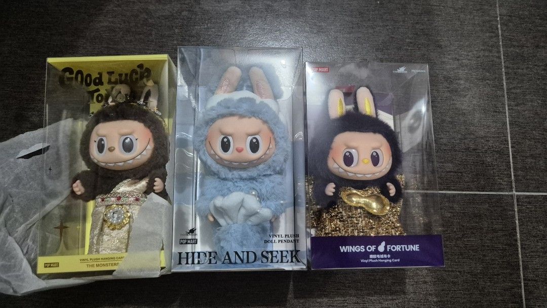 (SET) POPMART The Monsters LABUBU, Hobbies & Toys, Toys & Games on ...