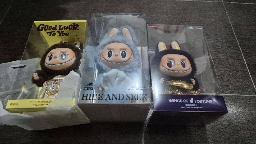 (SET) POPMART The Monsters LABUBU, Hobbies & Toys, Toys & Games on ...