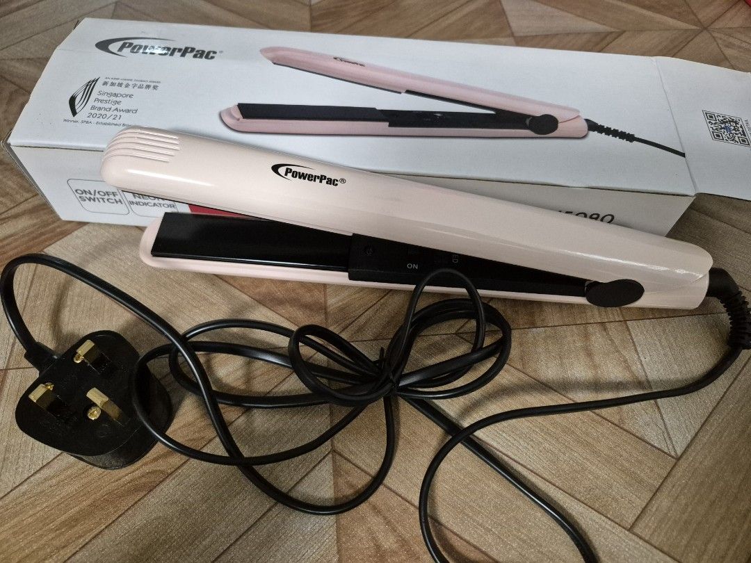 PowerPac PPH5090 Electric Hair Straightener, Beauty & Personal Care ...