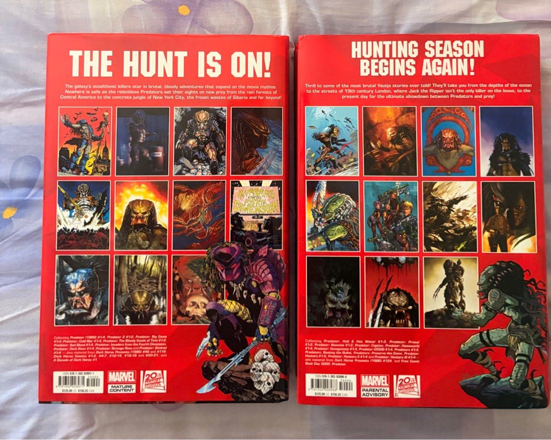 Predator the original years HC vol 1 - 2, Hobbies & Toys, Books ...